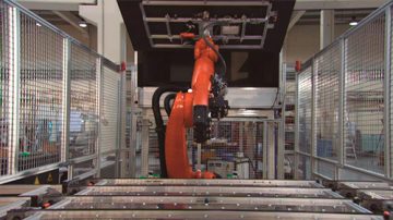 Electroluminescence EL inspection for photovoltaic manufacturing.